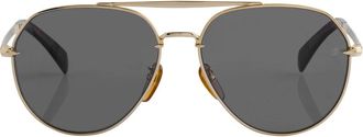 Eyewear by David Beckham Piloten-Sonnenbrille - - Accessories - Damen - Gelb - ONE SIZE