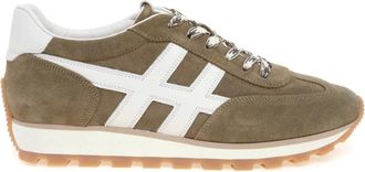 Hogan Homme, Chaussures, Vert, Taille: 44 1/2 EU Baskets H701