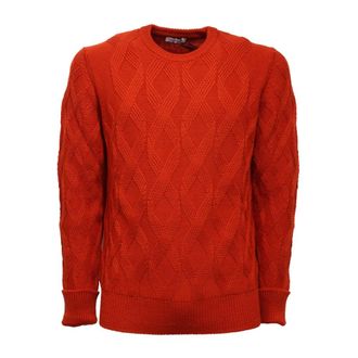 Paolo Pecora Wollpullover - - Knitwear - Herren - Rot - XL