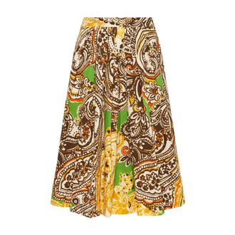 Maliparmi Maliparmi, Femme, Jupes, Multicolore, Taille: 38 FR Jupe Mimosa G&eacute;om&eacute;trique