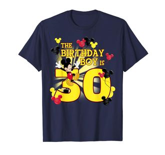 Disney Mickey & Friends 30 Year Old Birthday Boy T-Shirt