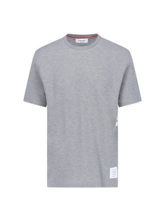 Thom Browne T-Shirt Mit 4-Bar-Detail