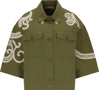 Weekend by Max Mara VESTE CHEMISE COMO VERTE MAX MARA WEEKEND