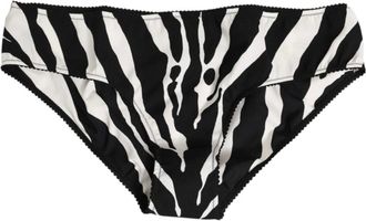Dolce & Gabbana Femme, Sous-v&ecirc;tements, Noir, Taille: 42 FR Slip Briefs