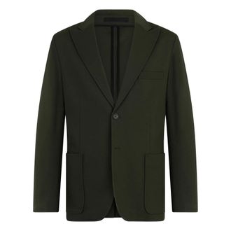 Paolo Pecora Homme, Vestes, Vert, Taille: L Blazer Crois&eacute; Non Doubl&eacute;