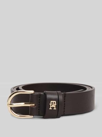 Tommy Hilfiger G&uuml;rtel aus echtem Leder mit Logo-Applikation