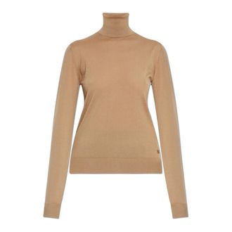 Dolce & Gabbana Kaschmir Rollkragenpullover - - Knitwear - Damen - Beige - M