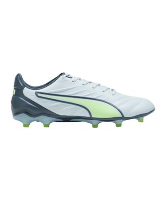 Puma Unisex Adults King PRO FG/AG Soccer Shoe, Frosted Dew-Fizzy Apple-Gray Skies, 44 EU
