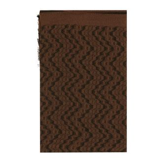 Missoni Bestickter Viskosemischungs-Schal - - Accessories - Damen - Braun - ONE SIZE