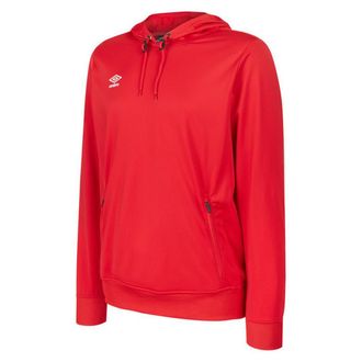 Umbro Herren Club Essential Polyester-Hoodie (Vermillion)