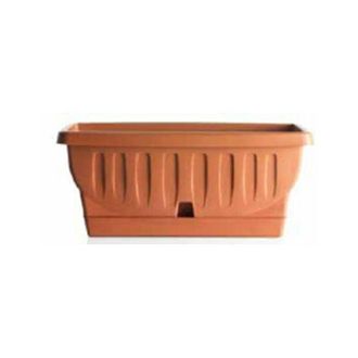 AC-D&eacute;co Ac-deco - Jardini&egrave;re Natura 100 cm Terre cuite