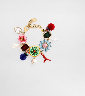 Dolce & Gabbana Armband Mit Charms - Frau Bijoux Mehrfarbig Metall Onesize