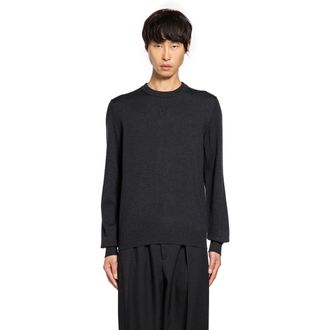Fendi Crewneck Knitwear In Fleece Wool