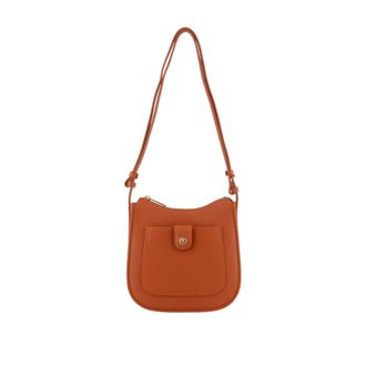 Pourchet Femme, Sacs, Orange, Taille: ONE Size Bride Soft Crossbody Bag
