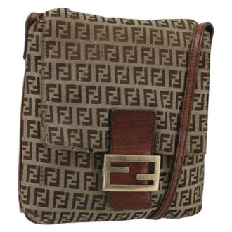 Fendi Pre-owned Vintage Canvas Crossbody Bag - - Pre-owned - Damen - Braun - ONE SIZE