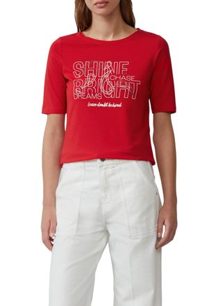 s.Oliver Jersey-T-Shirt im Slim Fit mit Frontprint