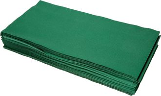 Papstar Papstar, 20 Mitteldecken, Tissue ROYAL Collection 80 cm x 80 cm dunkelgrün, 81892