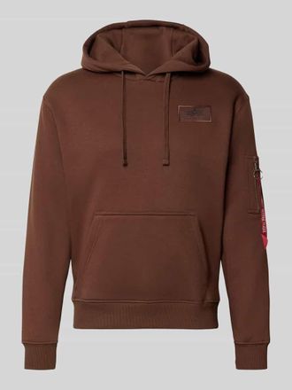 Alpha Industries Hoodie mit K&auml;nguru-Tasche