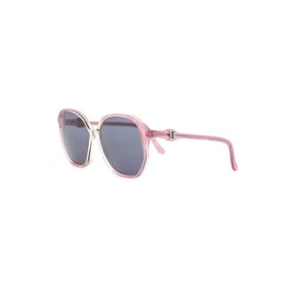 Saint Laurent Pre-owned Acetat sonnenbrillen - - Pre-owned - Damen - Rosa - ONE SIZE
