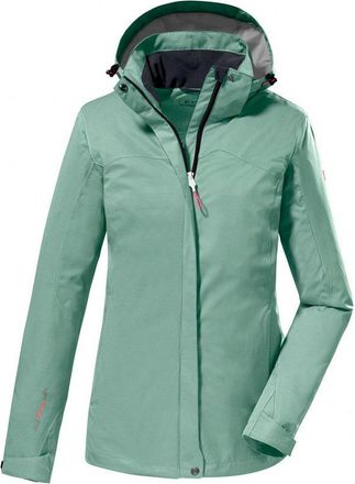 Killtec Outdoorjacke KOS 133 WMN JCKT Wasser- und winddichte Damenjacke mit abnehmbarer Kapuze