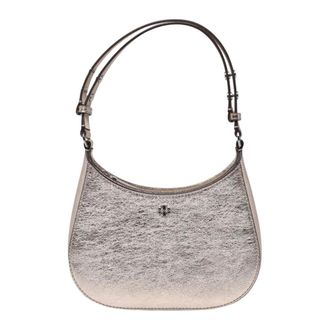 Tory Burch Emerson Metallic Shoulder Bag - - Bags - Damen - Beige - ONE SIZE