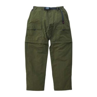 Gramicci Homme, Pantalons, Vert, Taille: S Pantalon Convertible en Tussah de Nylon