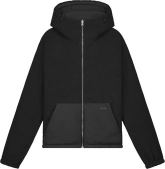 Arte Homme, Sweatshirts et sweats à capuche, Noir, Taille: S Veste Technique en Nylon Noir