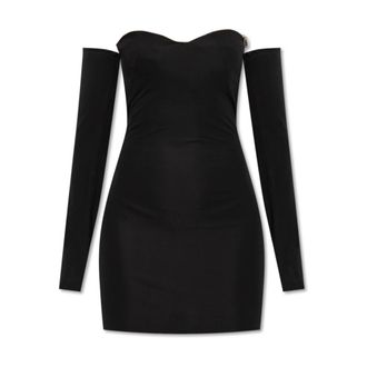 Dsquared2 Kleid mit dekorativen &Auml;rmeln - - Dresses - Damen - Schwarzk - L