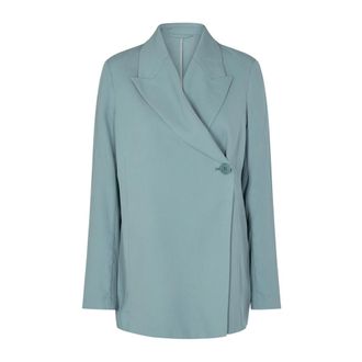 Remain Femme, Vestes, Bleu, Taille: 38 FR Teal Viv Blazer
