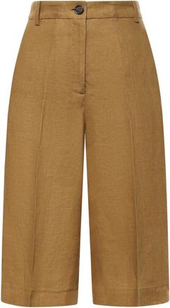 Pinko Pinko, Femme, Shorts, Jaune, Taille: 40 FR Long Shorts