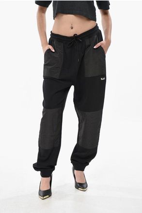 Woolrich Brushed Cotton Joggers With Nylon Details size Xl