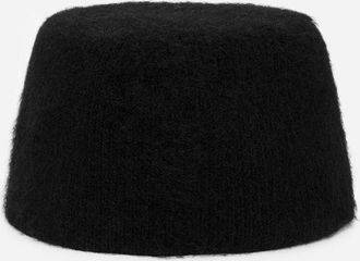 Arket Hut Aus Wolle Und Alpakawolle -Schwarz