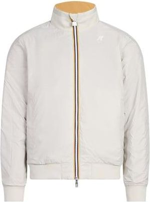 K-Way Blouson r&eacute;versible en coton m&eacute;lang&eacute;
