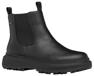 Geox WOMAN D LAMIDIE + GRIP ABX BIKER/AMPHIBIANS BOOTS BLACK 37_EU