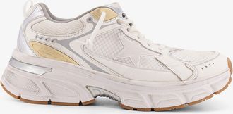 Golden Goose Lightstar mesh sneakers with leather inserts - GOLDEN GOOSE DELUXE BRAND - gender_Man