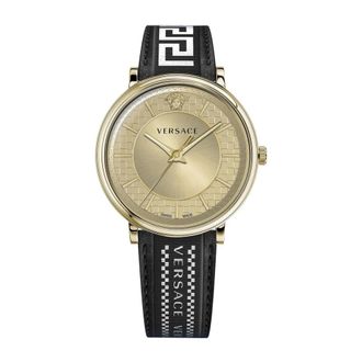 Versace V-Circle Uhr - - Accessories - Herren - Schwarzk - ONE SIZE
