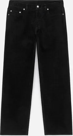 Arket Cordhose LOOSE -Schwarz