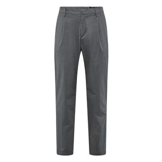 Bomboogie Homme, Pantalons, Gris, Taille: W29 Pantalon chino coupe slim en flanelle stretch