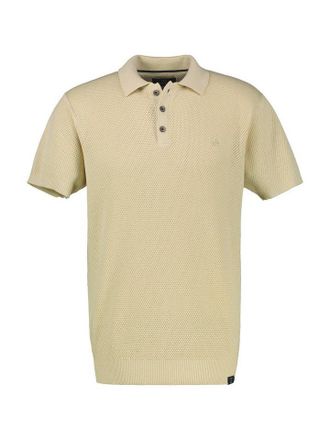 Lerros Poloshirt mit Strick-Struktur