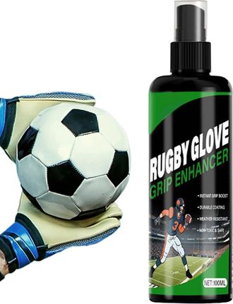 Generic Fußballhandschuh-Klebespray - 100 Ml, Steigert Die Griffigkeit, Trocknet Schnell, Schweißfest, Allwetter-Formel, Verbessert Die Ballkontrolle, Torwart