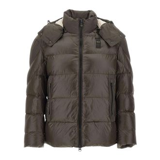 Blauer Kiernan Daunenjacke - - Jackets - Herren - Gr&uuml;n - L