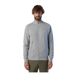 North Sails Basic Full Zip Sweatshirt - - Sweatshirts & Hoodies - Herren - Grau - L