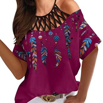 Janly T-shirt noir simple T-shirt doux pour femmes avec col rond design d&eacute;contract&eacute; &agrave; l&eacute;paule pour un look quotidien confortable femmes grandes tailles, lil