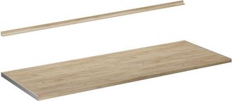 Vicco Küchenarbeitsplatte R-Line, Goldkraft Eiche, 160 cm