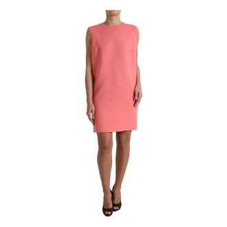 Dolce & Gabbana Knitted Kleider - - Dresses - Damen - Rosa - 3XL
