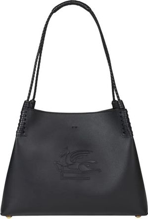 Etro Etro Shopper & Totes - Black Leather Small Libra Tote - Gr. unisize - in Schwarz - für Damen