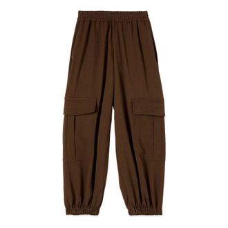 Oltre Damen, Hosen, Braun, MGr&ouml;&szlig;e