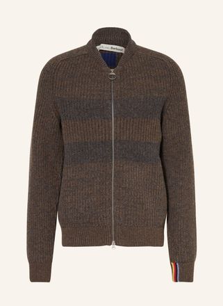 Barbour Strickjacke braun