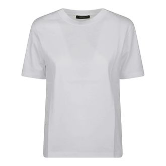 Aragona Rundhals-T-Shirt - - Tops - Damen - Wei&szlig; - M