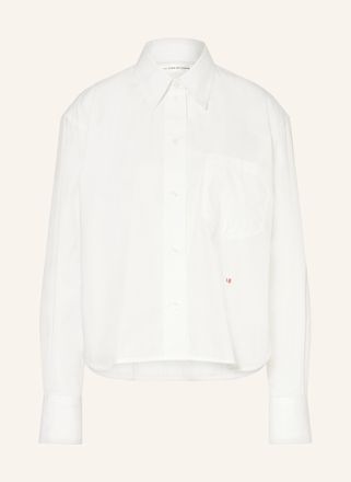 Victoria Beckham Cropped-Hemdbluse weiss